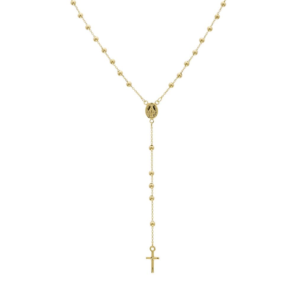 Belle zlatna ogrlica krunica - Prahir